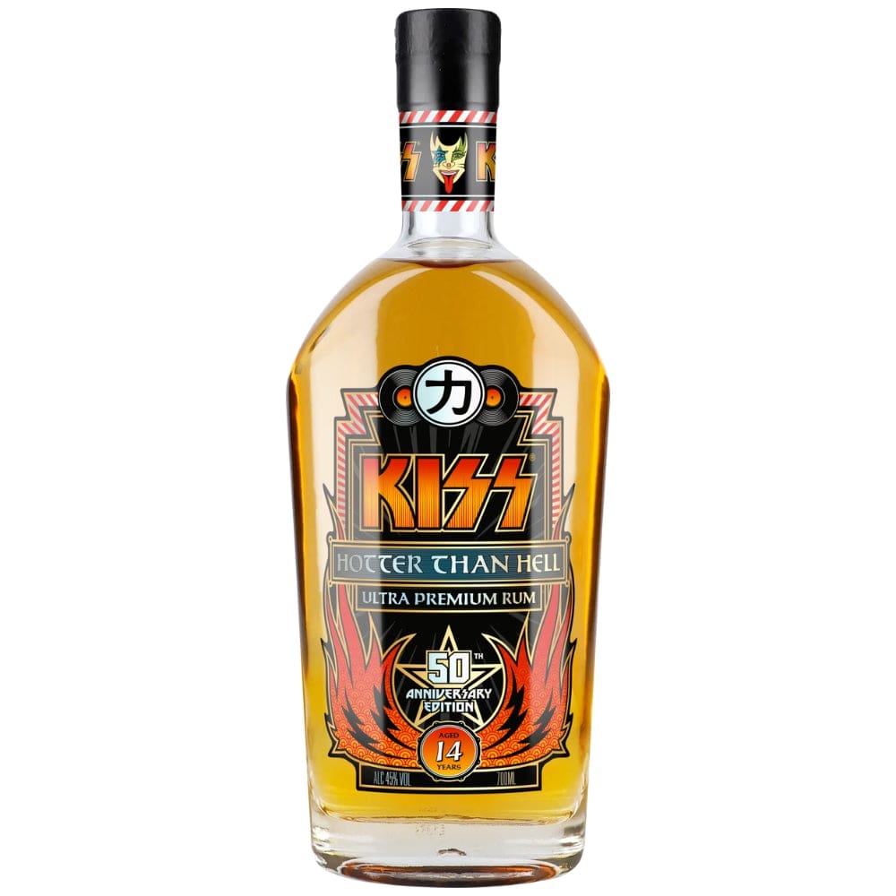 Buy KISS Hotter Than Hell 50th Anniversary Edition Rum Online – PB Express