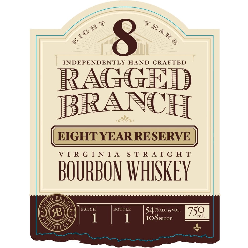 Buy Ragged Branch 8 Year Reserve Bourbon Online – PB Express