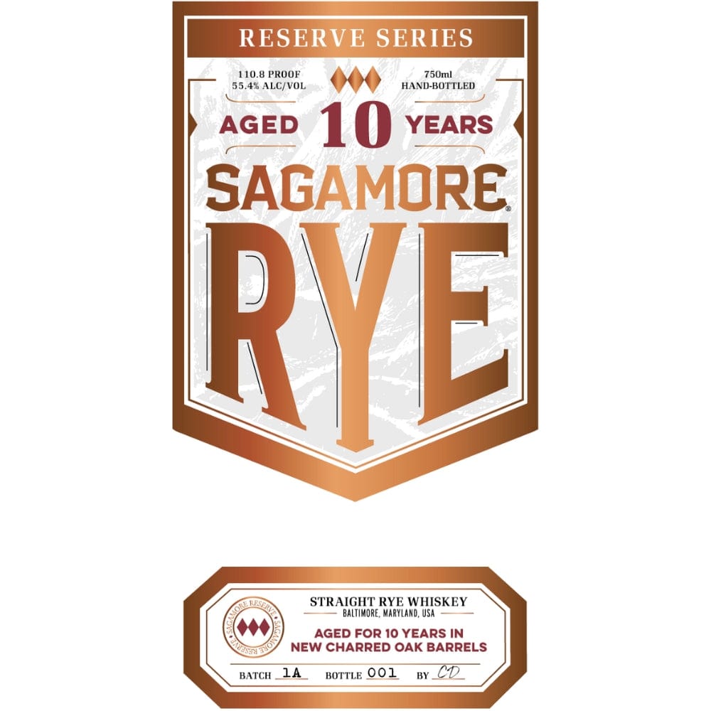 Buy Sagamore Rye 10 Year Old Online – PB Express