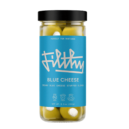 Filthy Blue Cheese Olives 8oz – PB Express