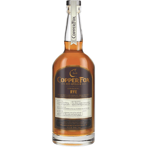 Copper Fox Rye Whiskey – PB Express